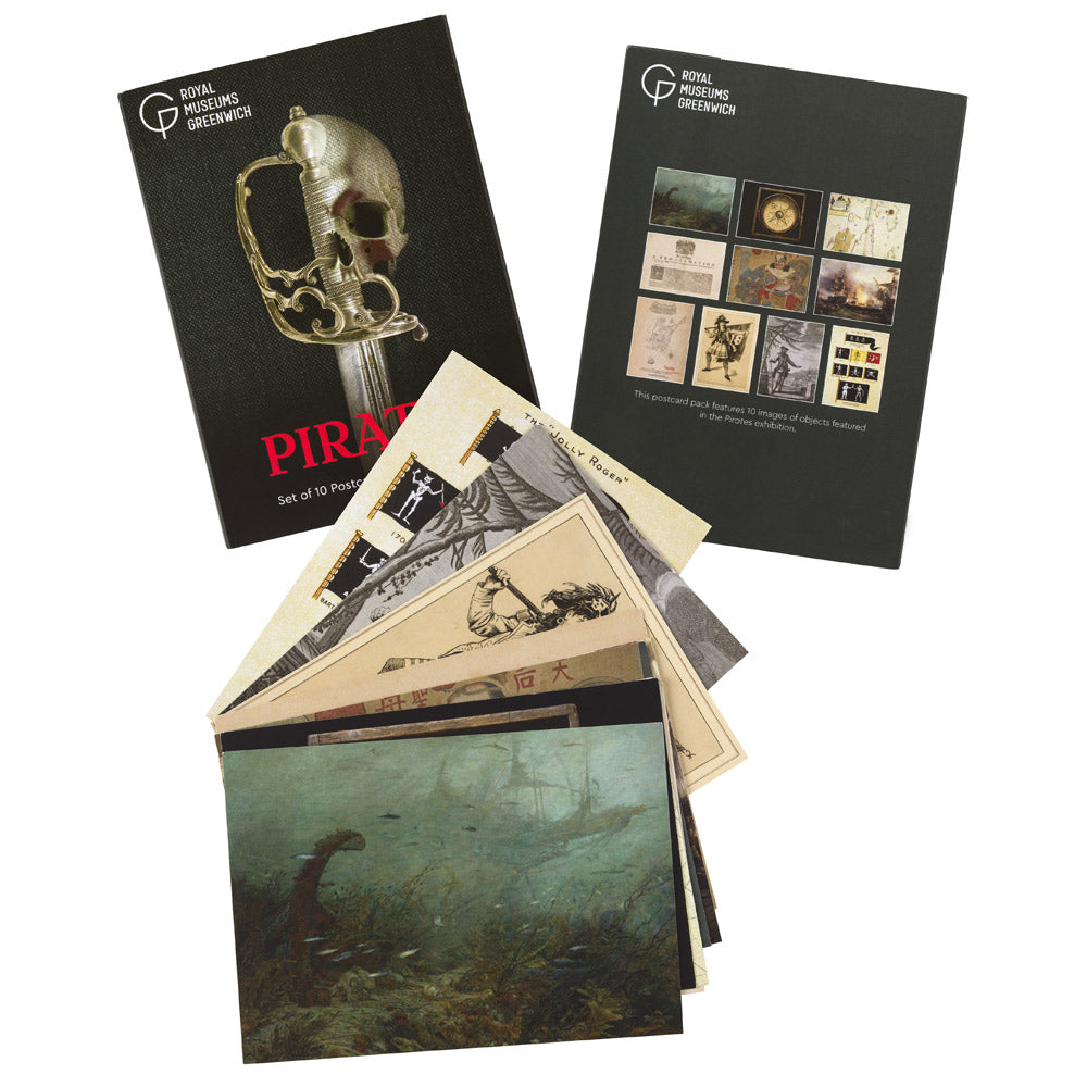 Pirates Exhibition Postcard Pack | 10 Postcards of exhibition objects ...
