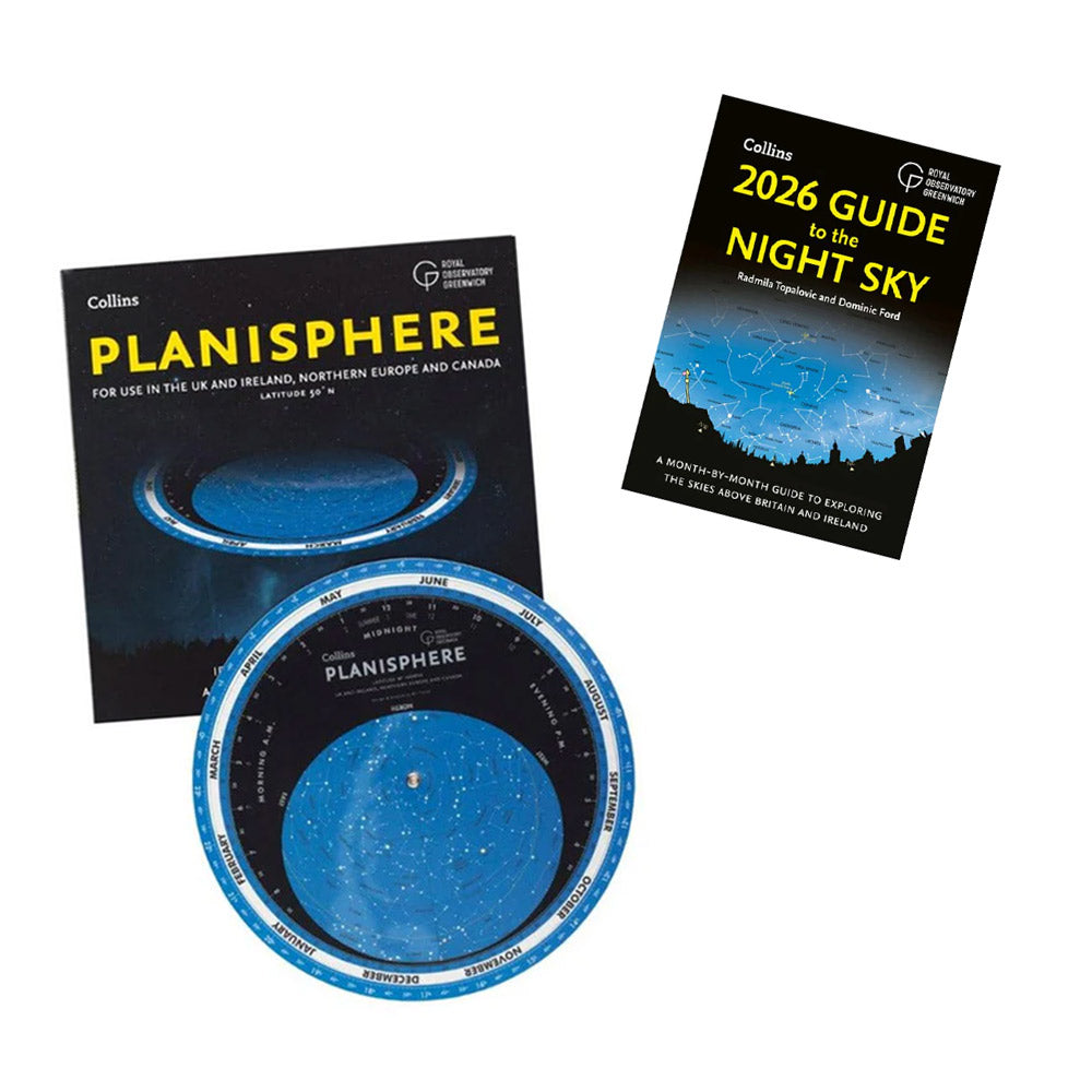 Planisphere & 2026 Guide to the Night Sky Britain and Ireland Book Set ...