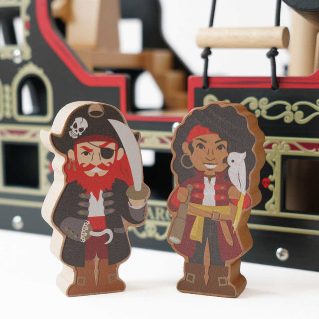Wood Barbarossa Pirate Ship Toy | Pirates Exhibition | Children's Gifts ...