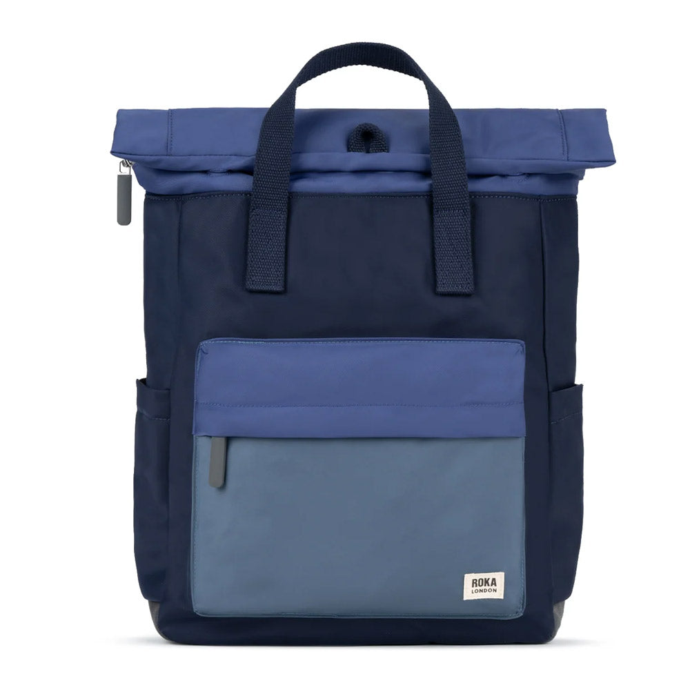 Roka Recycled Nylon Indigo Tonal Blue Backpack – Royal Museums ...