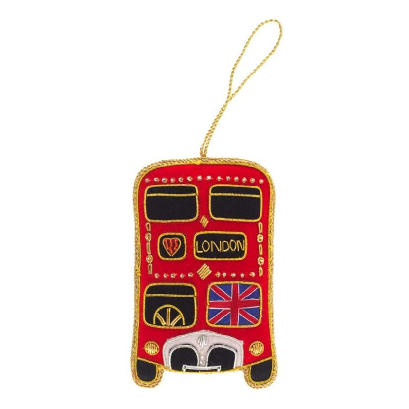 Buy Beaded London Bus Decoration | Royal Museums Greenwich Shop
