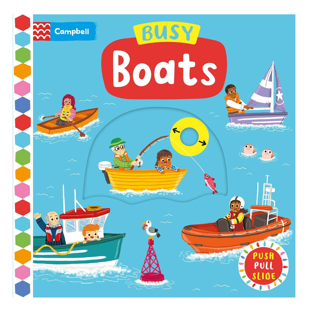 Busy Boats: A Push Pull and Slide Book | Children's Books – Royal ...