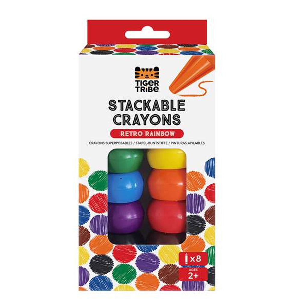 Pack of 8 Stackable Crayons | Children's Art, Crafts – Royal Museums ...