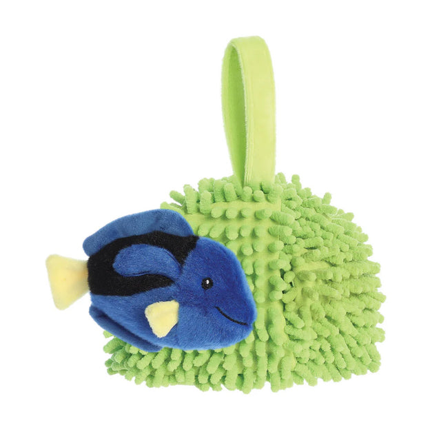 Eco-Friendly Blue Tang Fish Plush Toy with Coral Reef Hideout – Royal ...