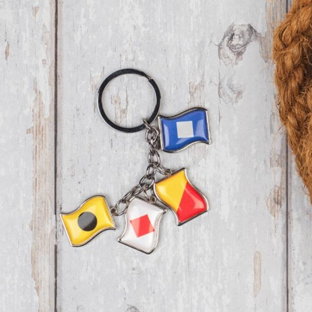 Buy Signal Flags Keyring | Royal Museums Greenwich Shop