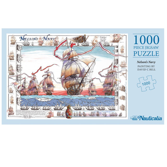 Nelson's Navy 1,000 Pieces Jigsaw Puzzle – Royal Museums Greenwich Shop