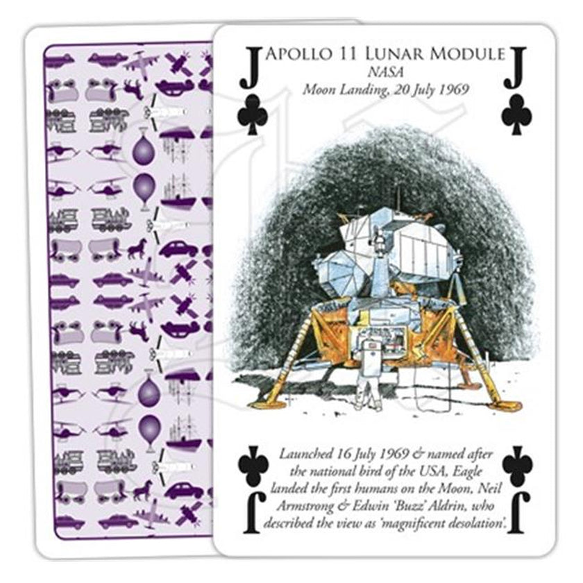 History of Transport Space Exploration Playing Cards | Royal Museums ...