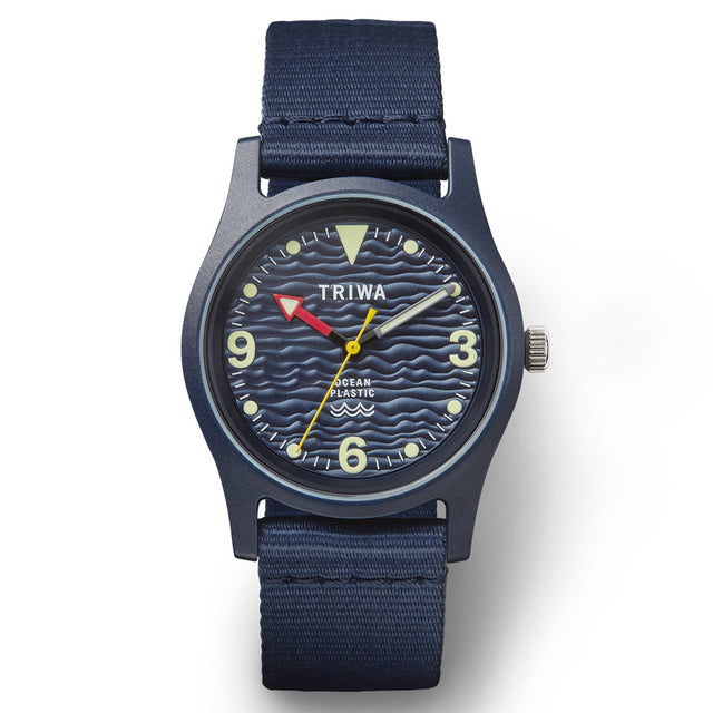 Eco-Friendly Recycled Ocean Plastic Watch in Coral Orange or Deep Blue ...