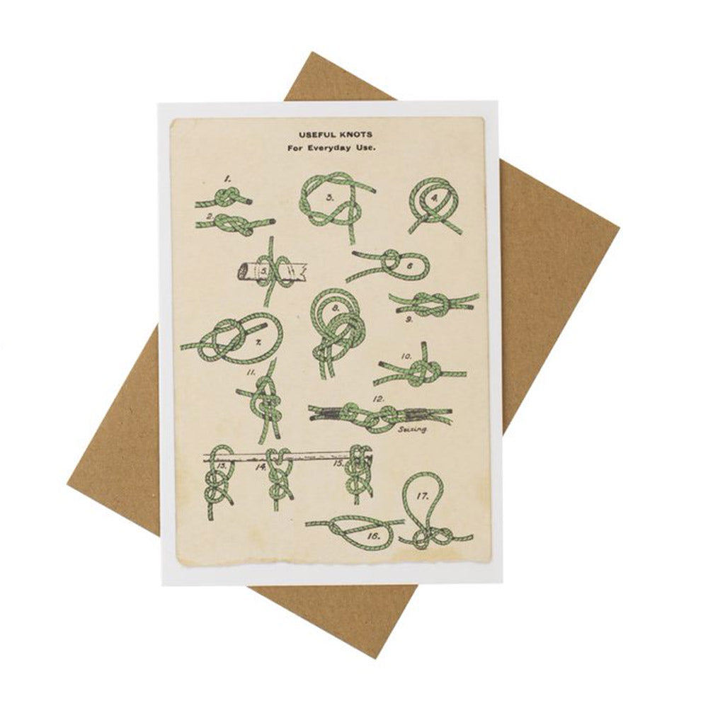 Buy Useful Knots Greetings Card | Royal Museums Greenwich Shop