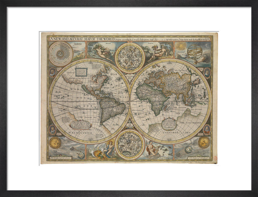 A New and Accurate Map of the World – Royal Museums Greenwich Shop