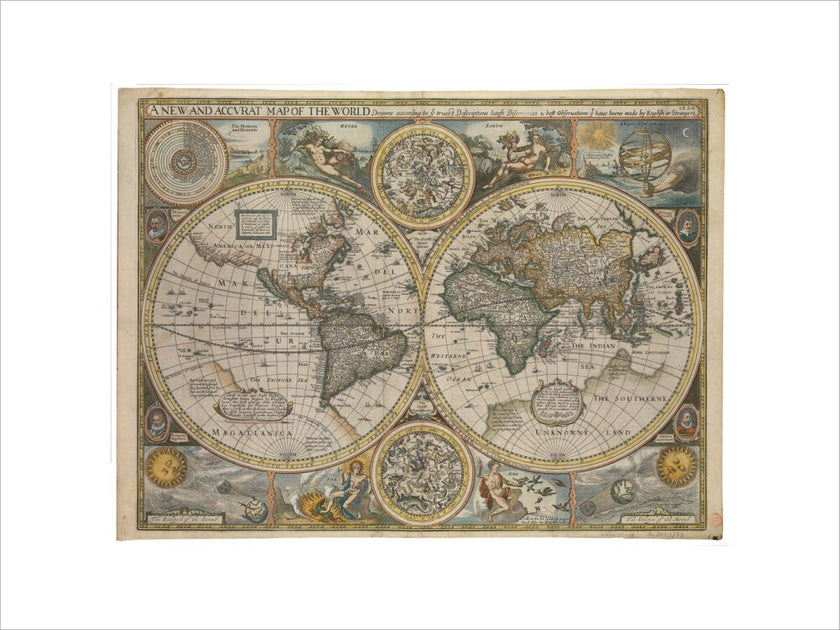 A New and Accurate Map of the World – Royal Museums Greenwich Shop