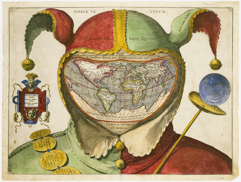 Fool's Map of the World – Royal Museums Greenwich Shop