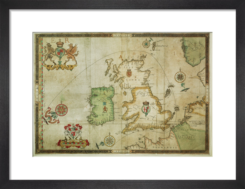 The Route Track of the Spanish Armada through the English Channel and ...
