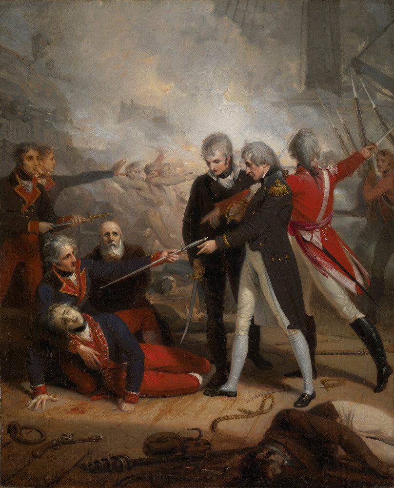 Receiving the Surrender of the 'San Nicolas', 14 February 1797 – Royal ...