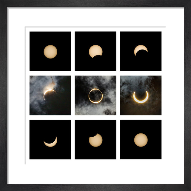 The Whole Process of an Annular Eclipse (Custom Print) – Royal Museums ...